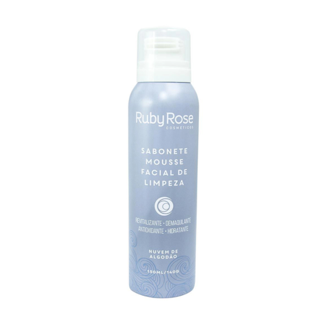 Mousse Facial De Limpeza Nuvem De Algodão Ruby Rose – La Bonequita
